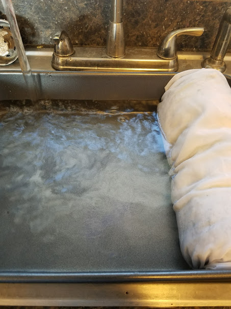 Little FoxTail Fibers: Washing Locks