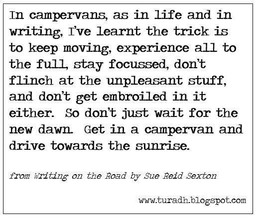 What I Learned - Writing on the Road by Sue Reid Sexton