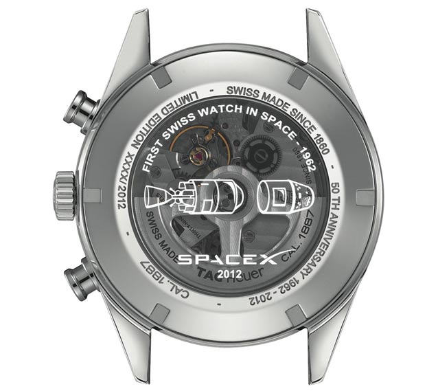 TAG HEUER CARRERA CALIBRE 1887 SPACE X, EL RELOJ QUE VINO DEL ESPACIO