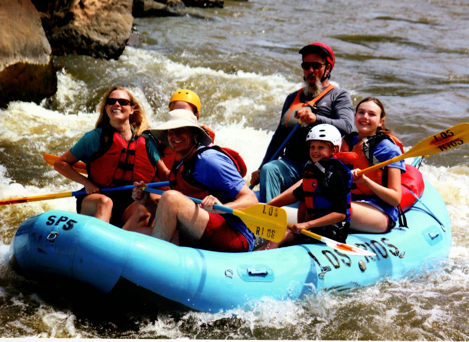 Adventures of the Girls and their Little Brother: Professional Rafting ...