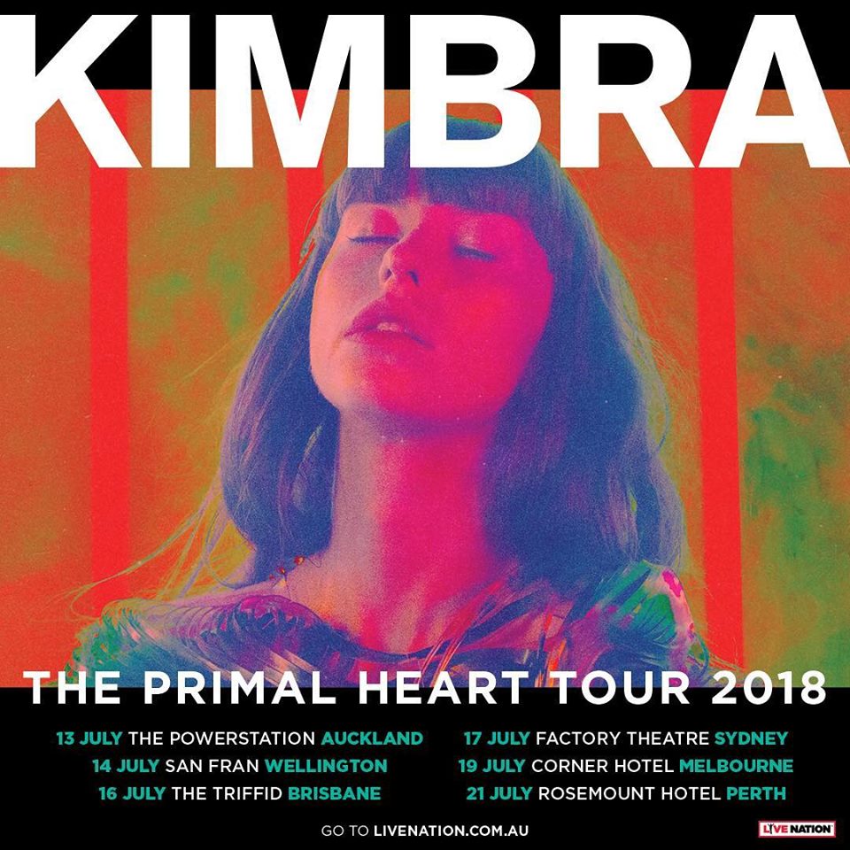 beware late night thinking: Kimbra- The Primal Heart Tour