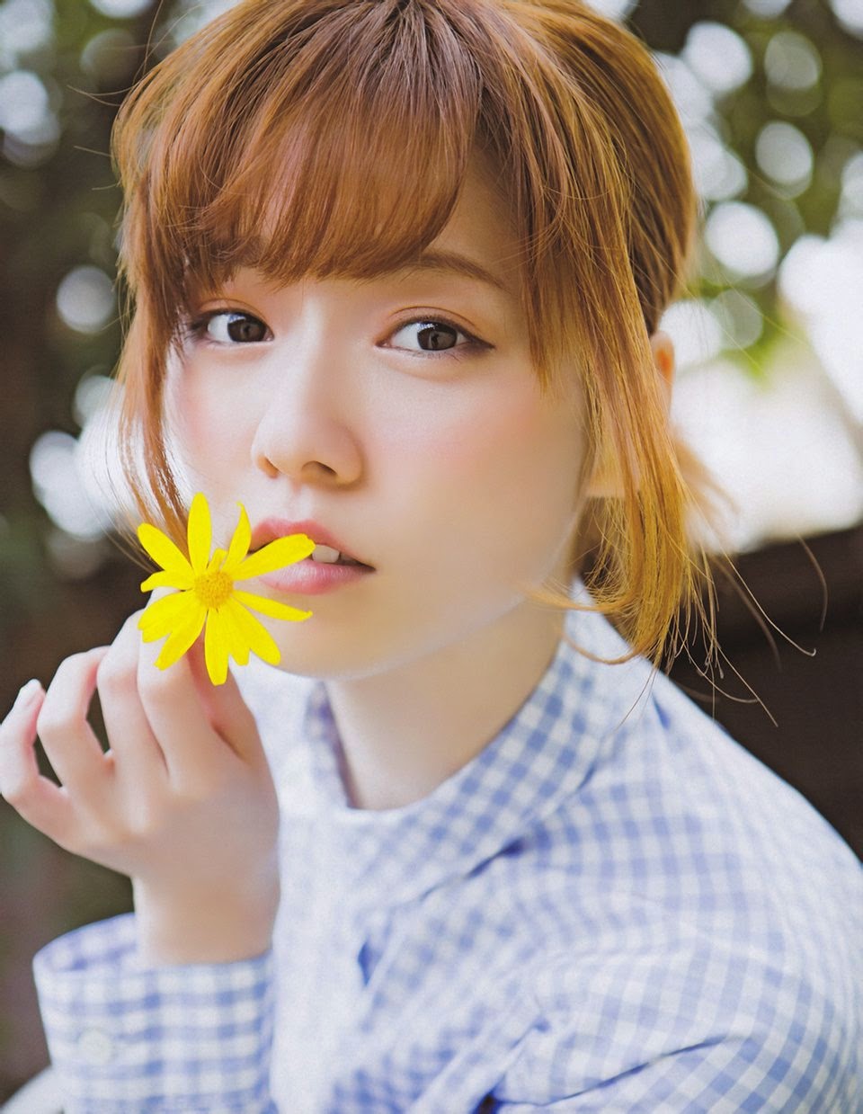 AKB48 Haruka Shimazaki "Paruru Harumeku" on EX Taishu Magazine ...