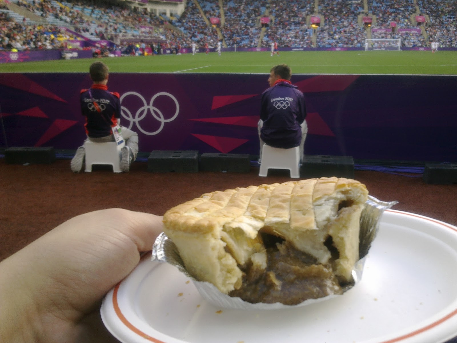 Pierate - Pie Reviews: Olympic Pie: Football at London 2012