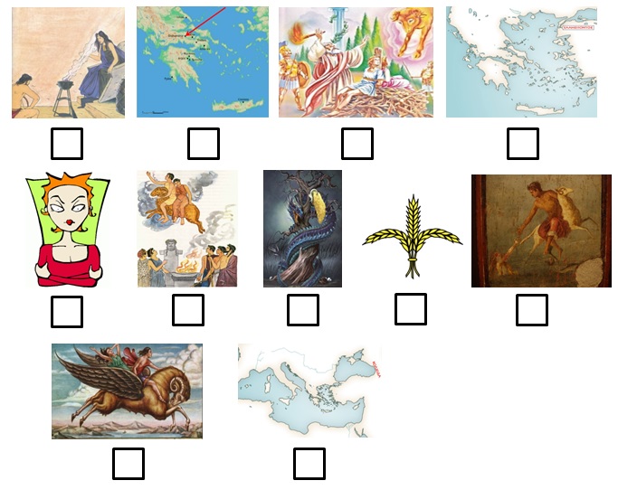 CLILing Mythology!: UNIT 4, LESSON 1: THE STORY OF FRIXOS AND ELLI