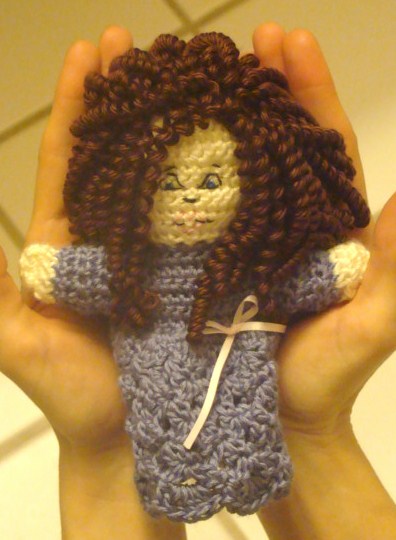 Crafts By Starlight: Starlight Hand Dolls - Charlotte