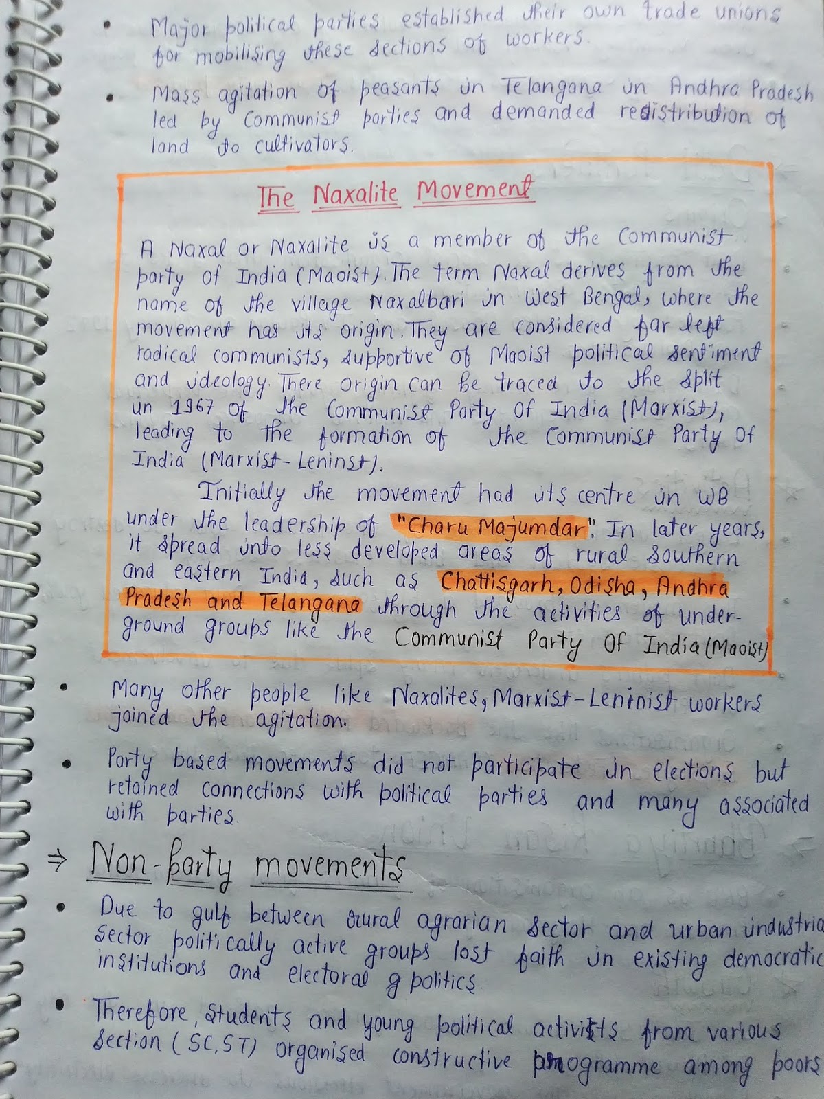 Studyship with Krati: CLASS 12TH NCERT POLITICAL SCIENCE NOTES