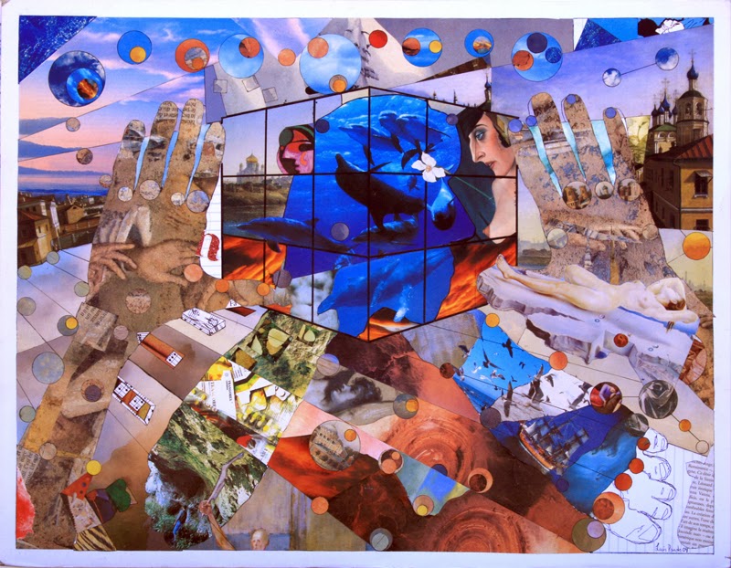 Levitation: COLLAGES en 3D hechos a mano. Desde 2002 hasta la actualidad.