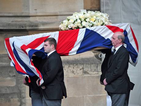 Margaret Thatcher Final Journey In Pictures