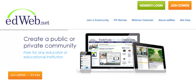 The Library Voice: Be Part Of The New edWeb Community "edGlobal" To ...