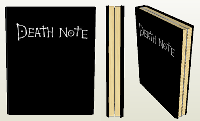 Paper & Craft: Death Note papercraft