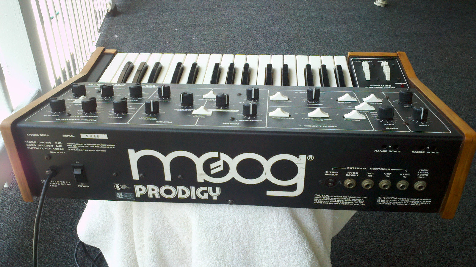 MATRIXSYNTH: Moog Prodigy Synthesizer SN 9449