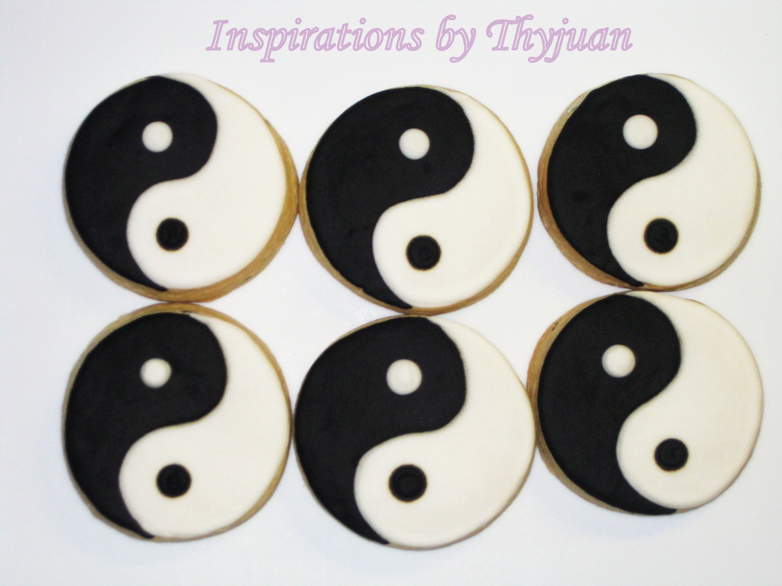 Inspirations by Thyjuan LLC.: Yin-Yang Cookies