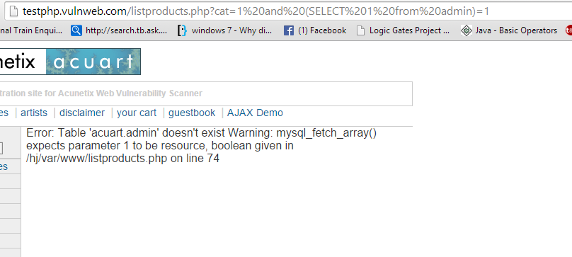 Dynamic Tutorial: Blind SQL Injection