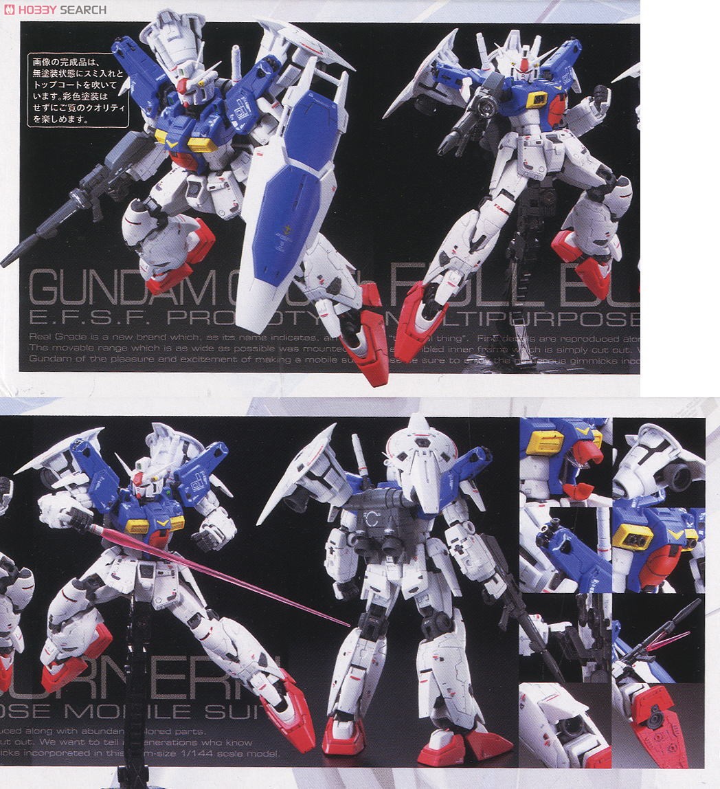 GUNDAM GUY: RG 1/144 RX-78 Gundam GP-01 FB Full Vernian - Released In Japan