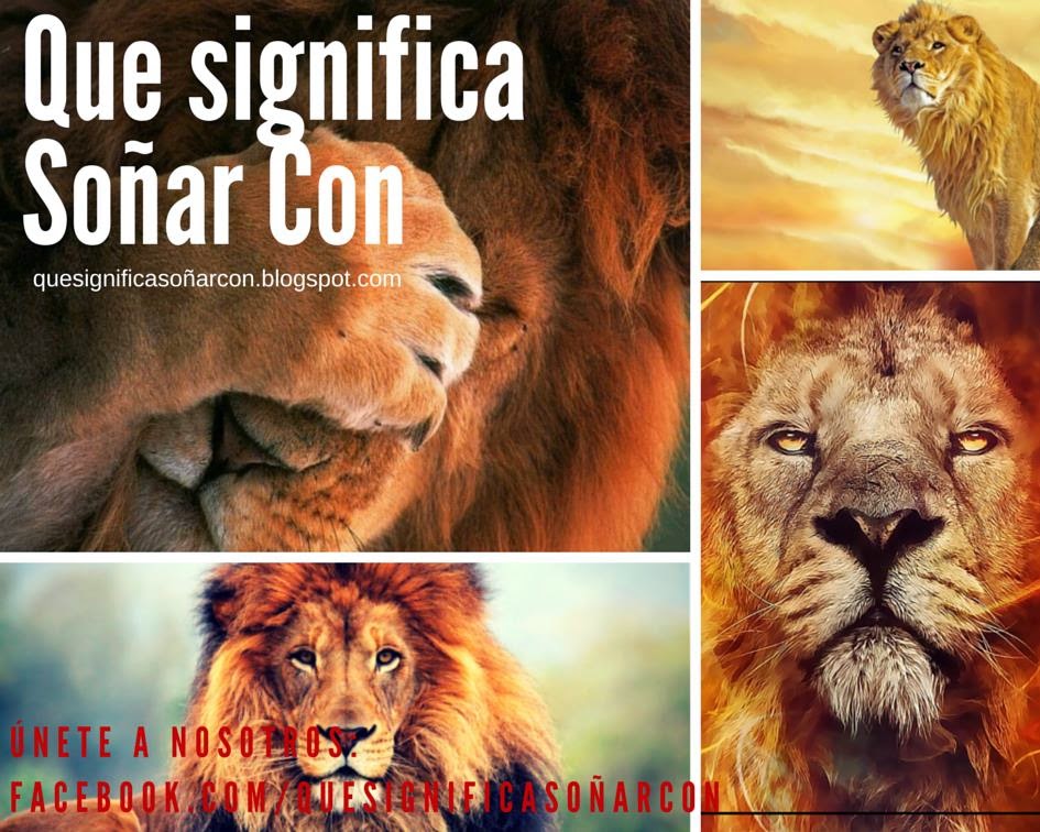 QUE SIGNIFICA SOÑAR CON LEONES