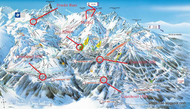 Ski Trip to France - Les 3 Vallees - 世界上最大的滑雪勝地 | Alan's Life and Travel