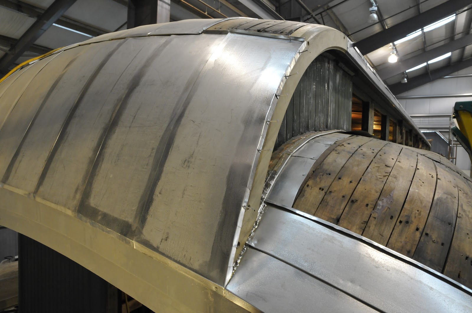 Northwest Railway Museum Blog: Terne over a new roof