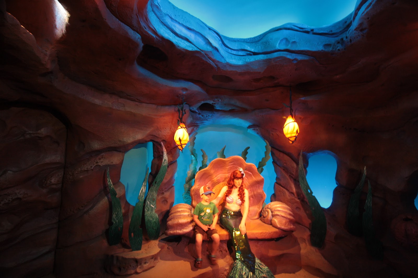 Ultimate Orlando Blog: Ariel's Grotto (pics)