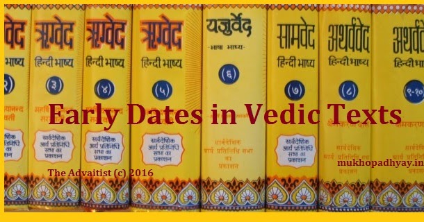 Early Dates in Vedic Texts