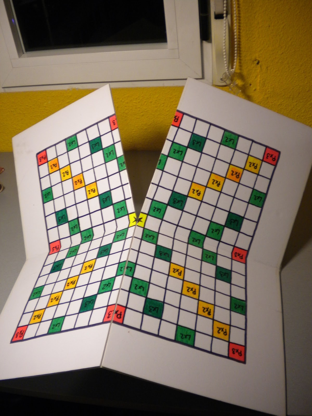 Creativia: SCRABBLE CASERO