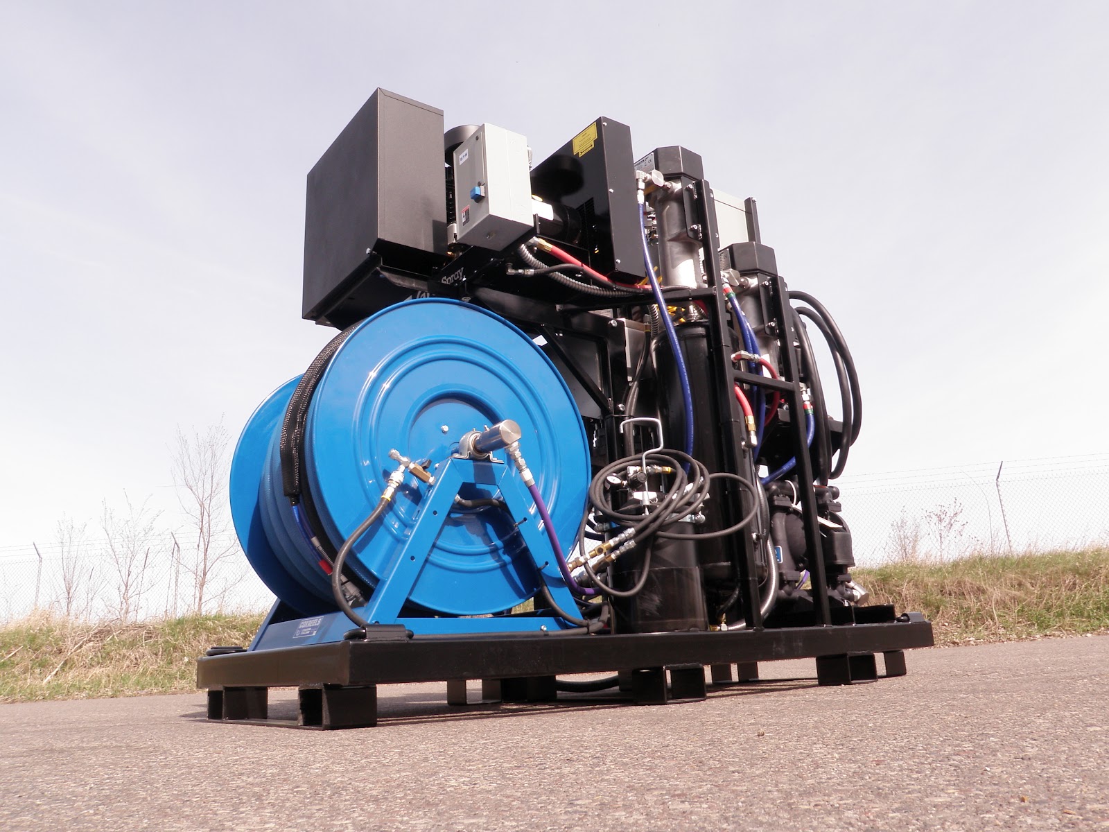 CJ Spray Blog: Custom EH-XP Electric Operated Hydraulic Sprayer