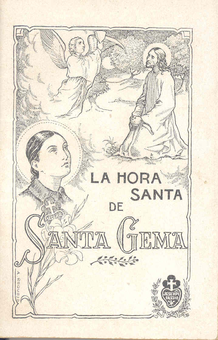 St Gemma Galgani: La Hora Santa de Santa Gemma Galgani con NOVENA en ...