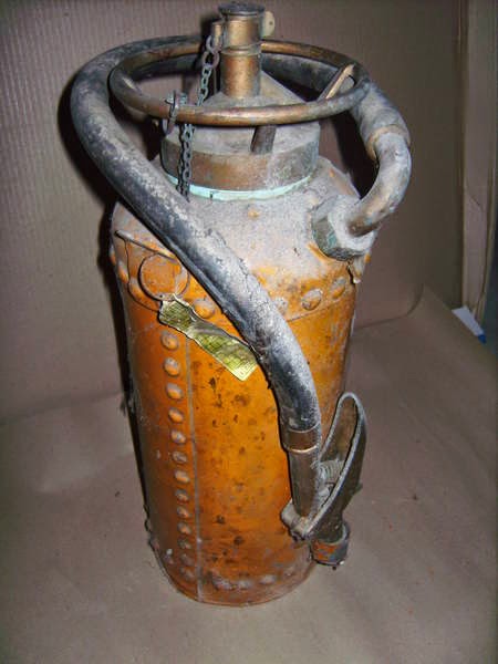 Extintores de Incêndio: Extintores Antigos