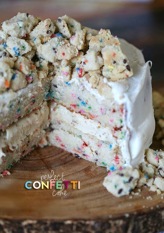 Perfect Homemade Confetti Cake Recipe | Best Of Recipes