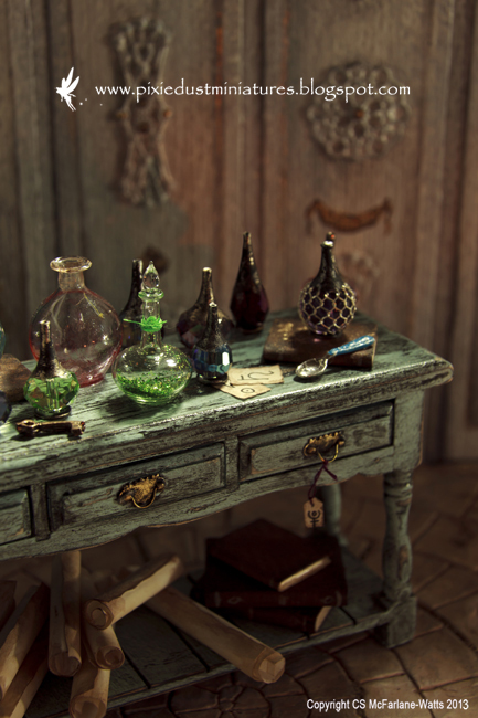 Pixie Dust Miniatures: The Potion Table