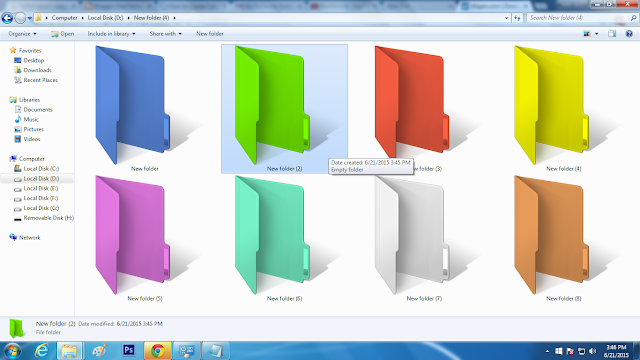 How to Change Folder icons colors in Windows - NewTechs16