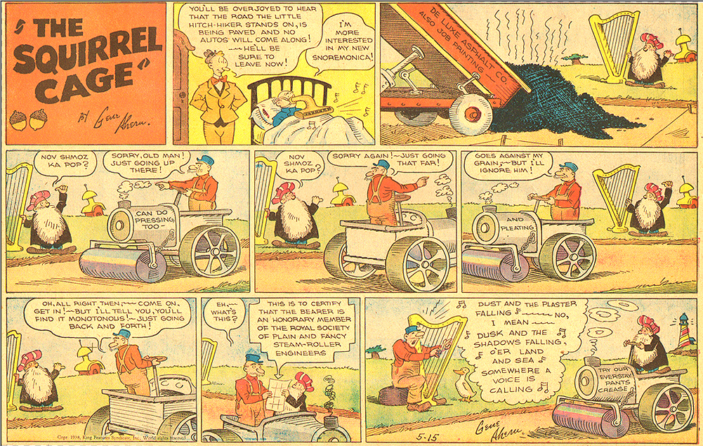 Screwball Comics: The Snoremonica: They Laughed When I Went to Bed