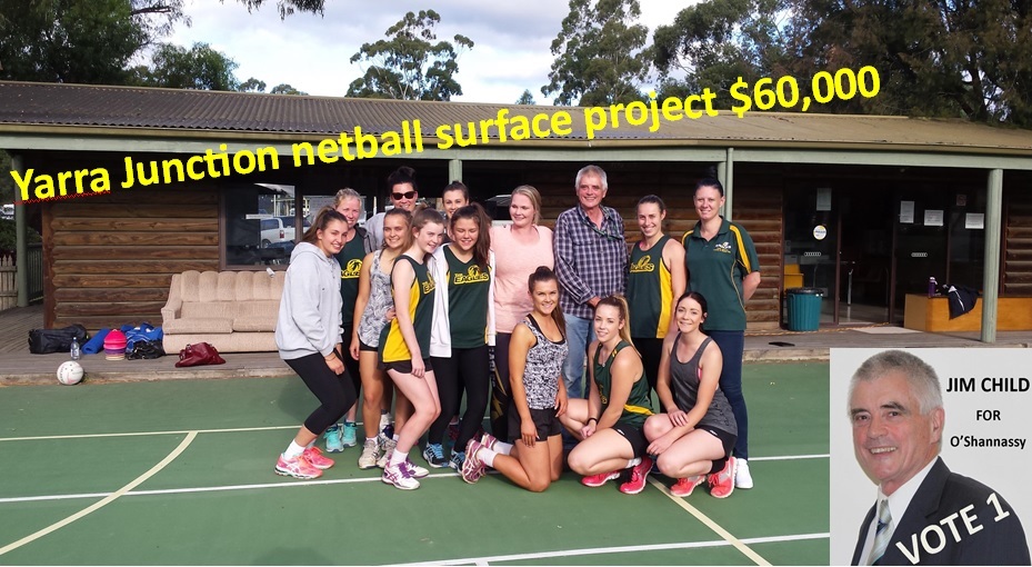 Cr Jim Child - O'Shannassy Ward, Yarra Ranges Council : Yarra Junction ...