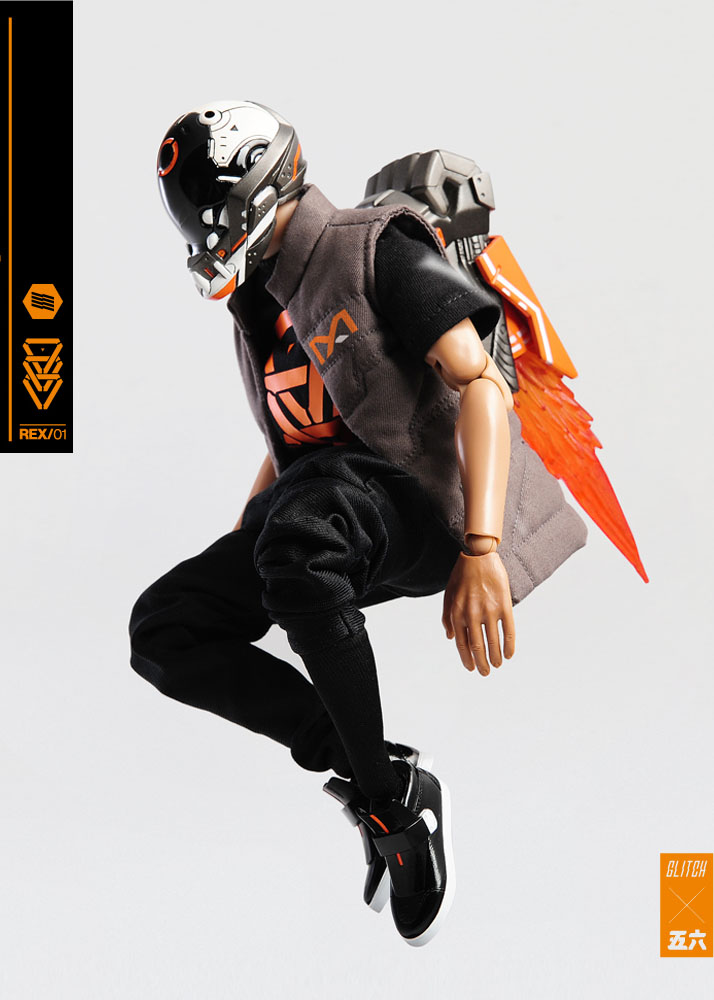toyhaven: Check out the Glitch X Machine56 - 1/6th scale Bonehead: Rex ...