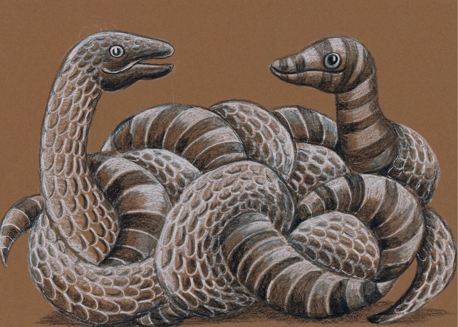 Louann Mattes Brown: July 12: Animals with a Twist: Snakes