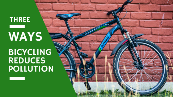 Three Ways Bicycling Reduces Pollution