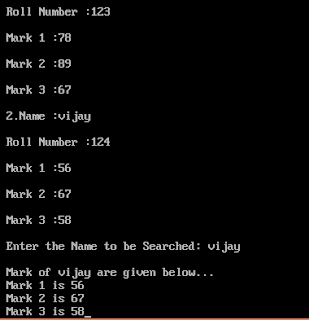Happy Coding...: Write a C program to maintain a record of “n” student ...