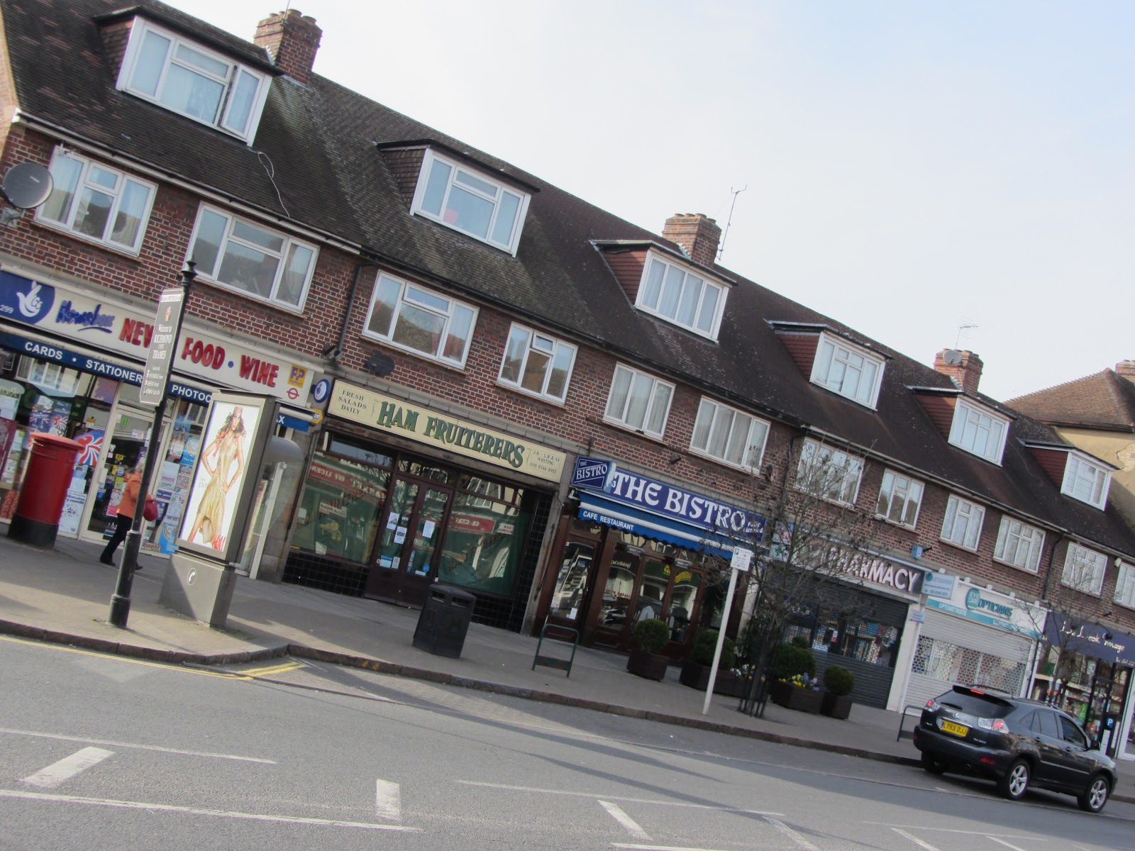 Ham Photos: Ham Parade (south-west) in April 2012