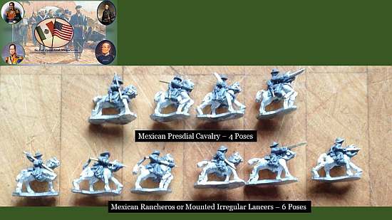 Tabletop Fix: Good Ground Miniatures - 10mm Mexican-American War Releases
