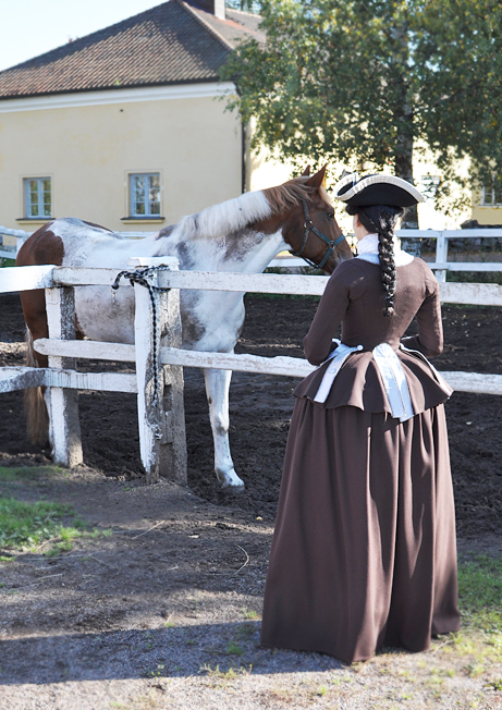 Before the Automobile: Mid 18th century riding habit