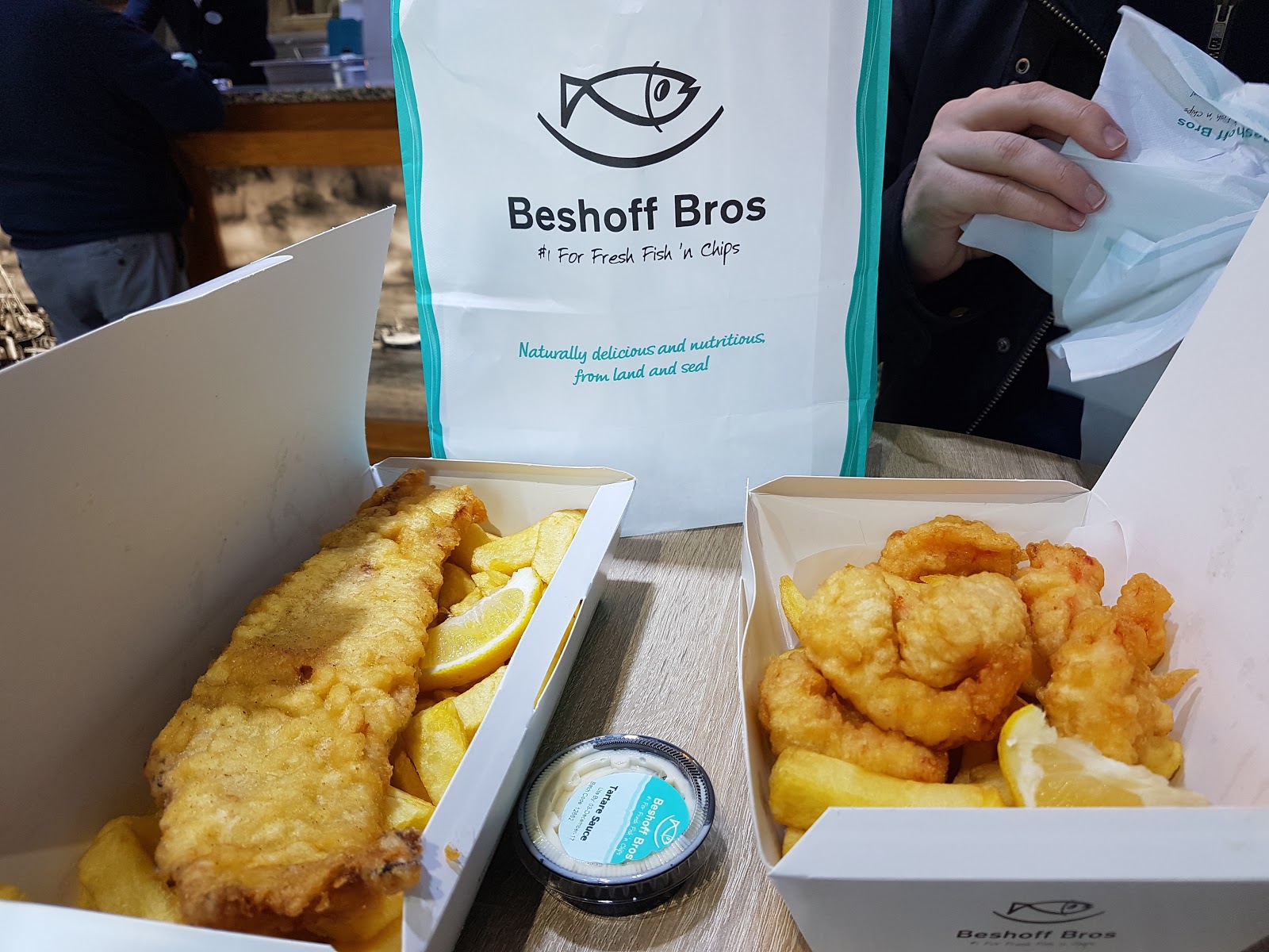 Peachgirl's food diary: Beshoff Bros - Howth, Ireland