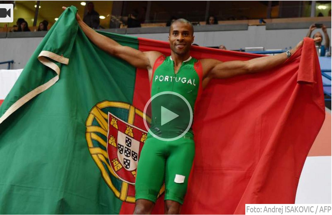 DIGA NÃO À INÉRCIA: Nelson Évora Campeão da Europa