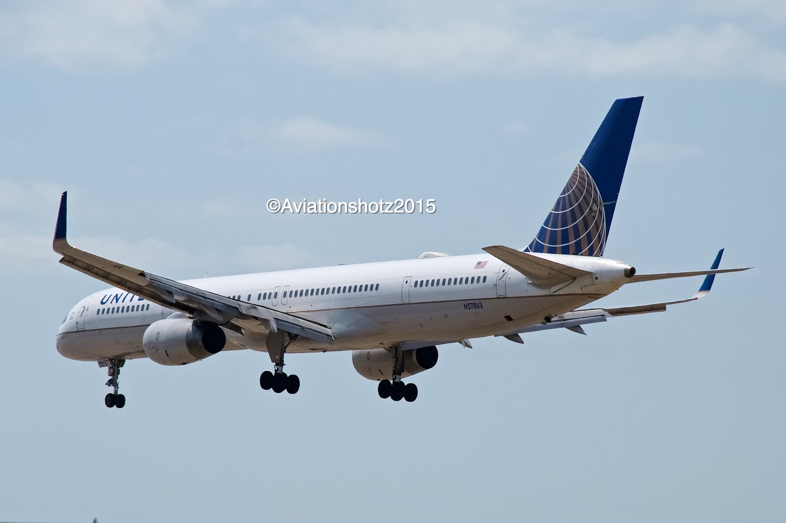 Aviationshotz: United Airlines B757-300