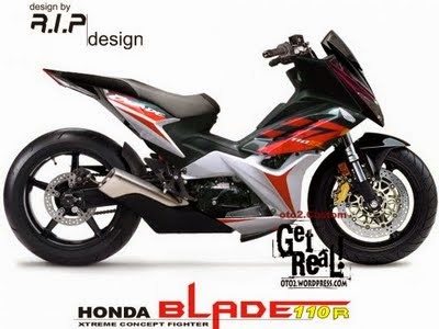Gambar Modifikasi Honda Blade Terbaru 2014