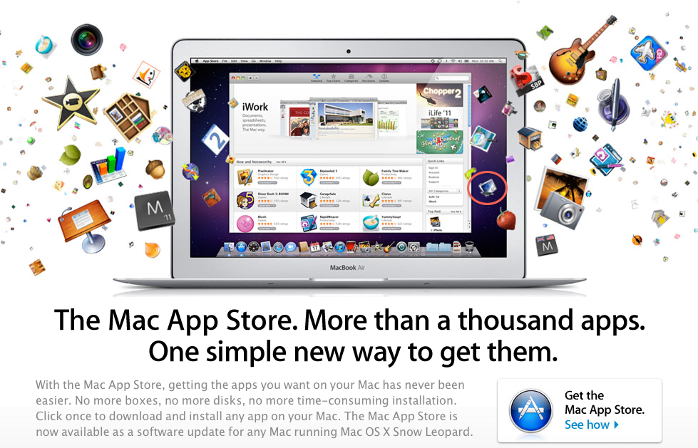 green & slimy: Thoughts to be featured on Apples Mac App Store retail ...