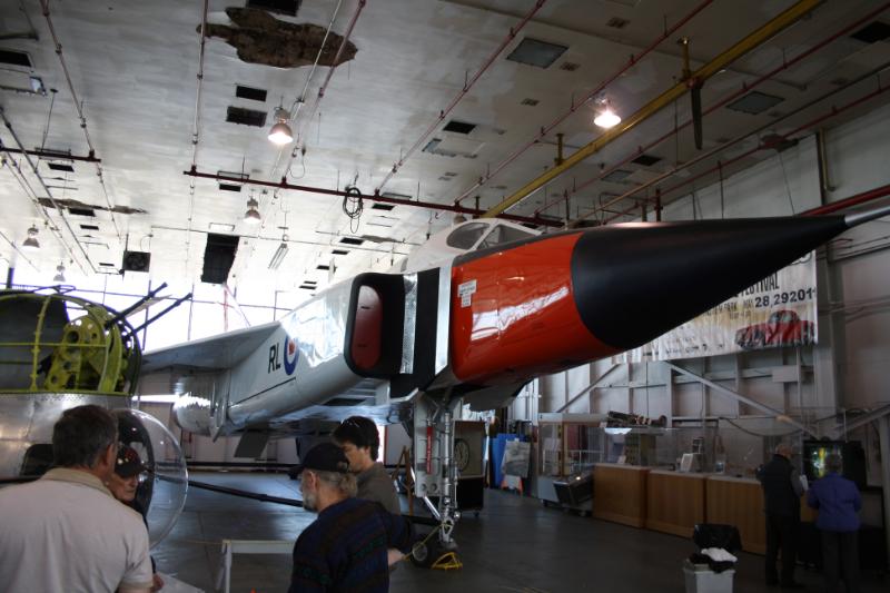 The Avro Arrow survivors: Arrow replica