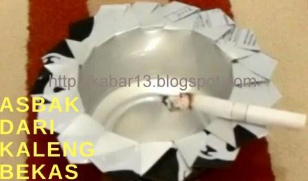 Cara Membuat Asbak Dari Botol Kaleng | Kerajinan Tangan Dari Kaleng ...