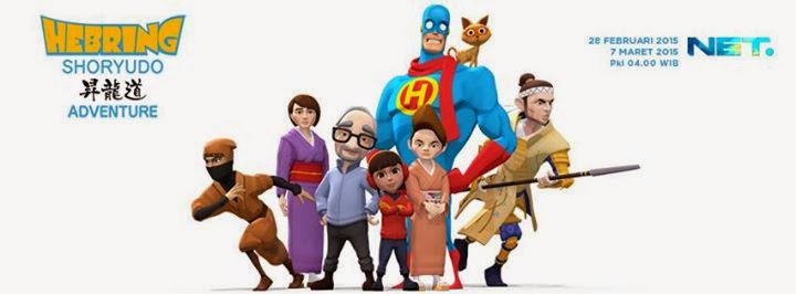 MEREKOO: Si Hebring bakal tayang di Jepang lewat Hebring Shoryudo ...