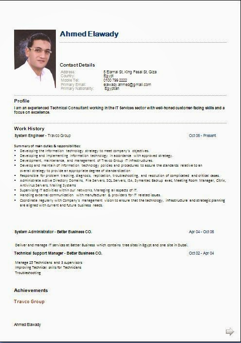 biodata format sample