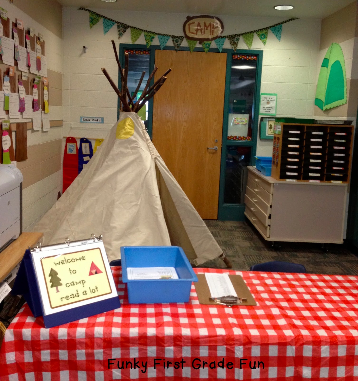Funky First Grade Fun: Camp Read a Lot (part 1)
