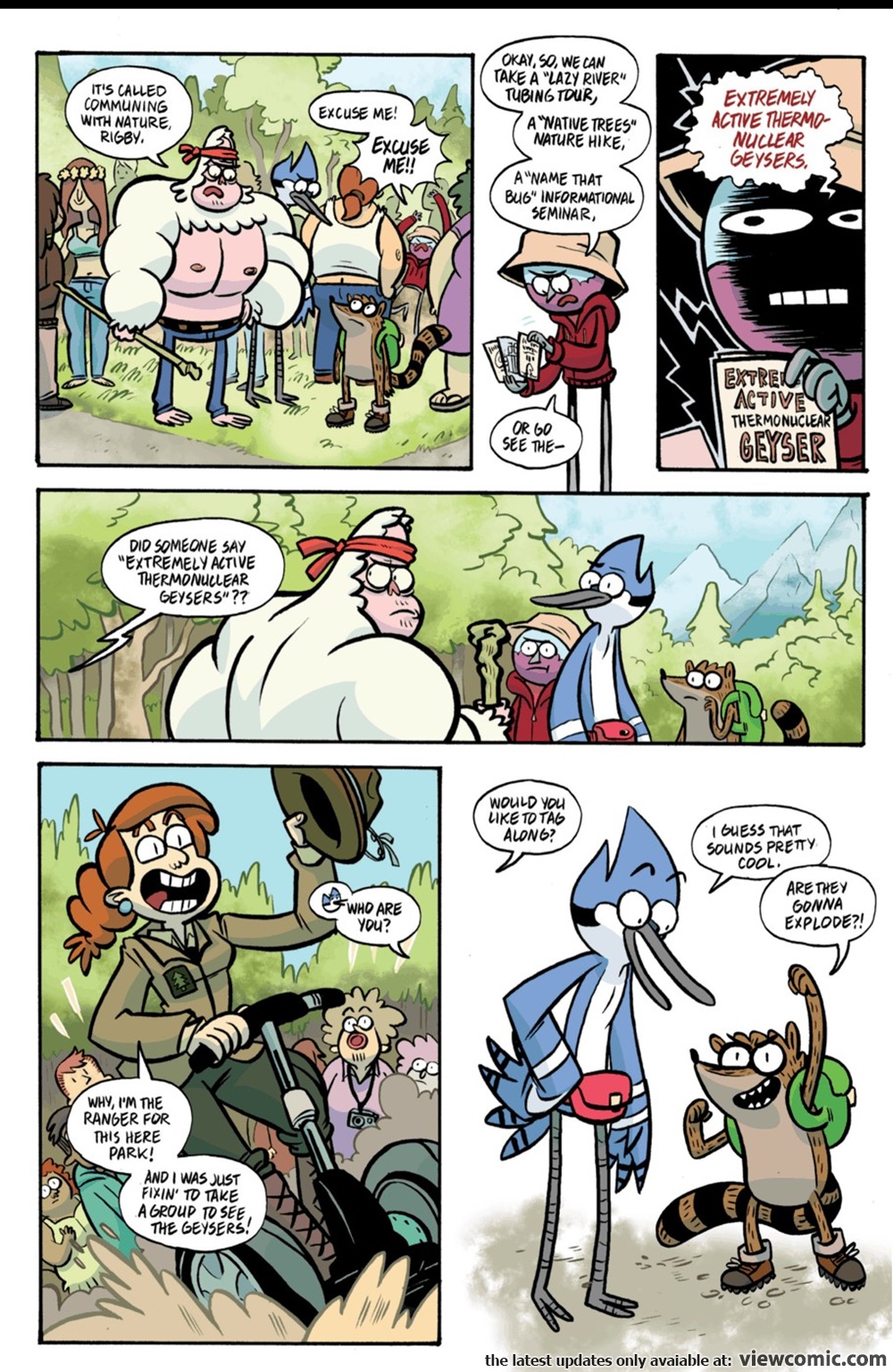 Regular Show Skips Human